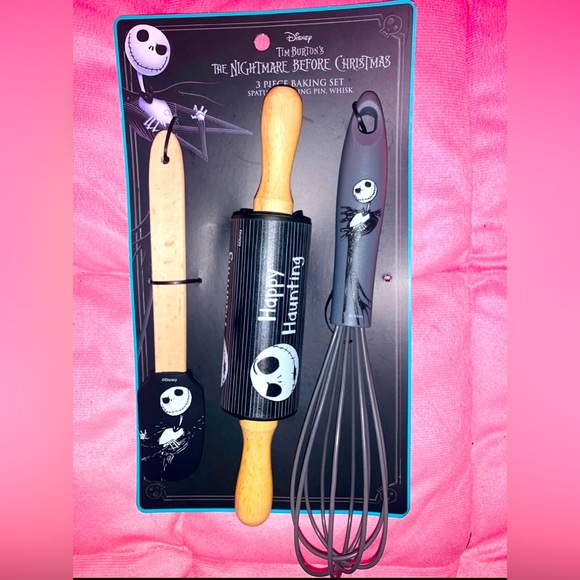 Disney | Kitchen | Disney Nightmare Before Christmas 3 Pc Baking Set ...